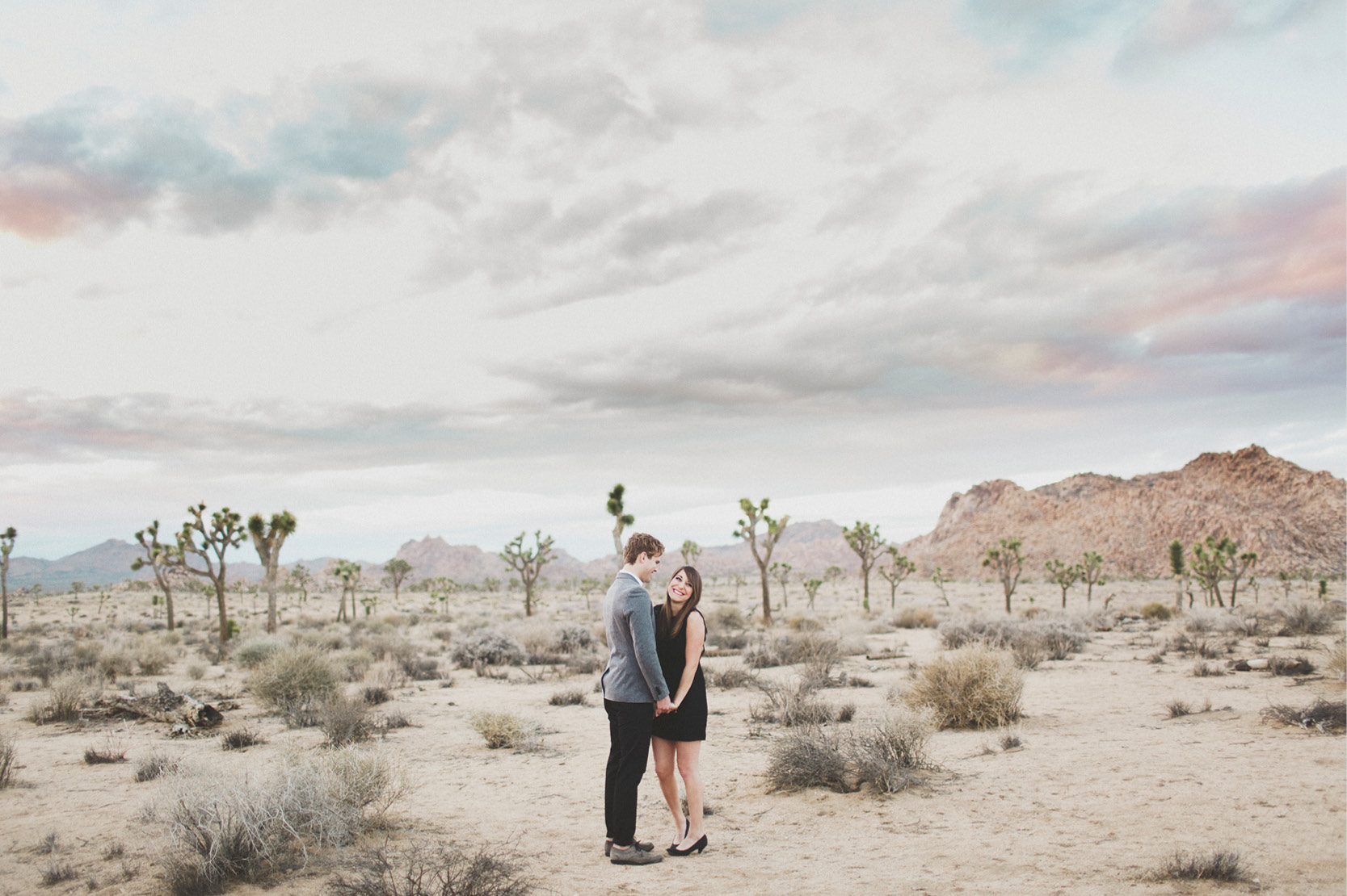 Elisha + Stephen // Joshua Tree Engagement - Gantes Co.